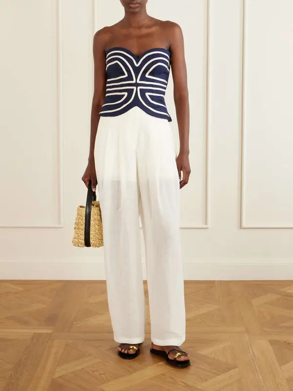 AMANU The Marrakech Embellished Leather Flats