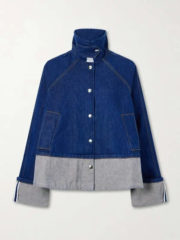 Brandon Maxwell The Wells Denim Jacket