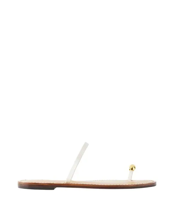 AMANU The Kibera Embellished Satin Sandals