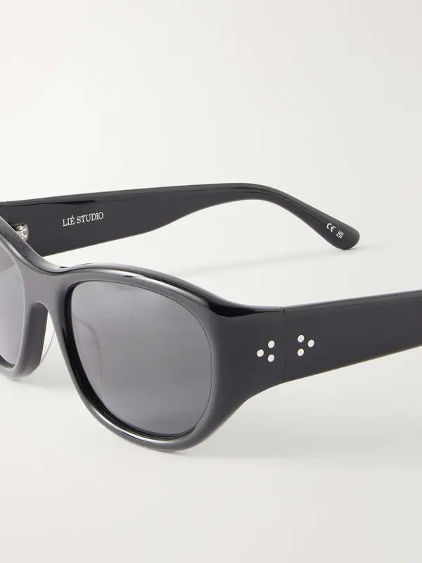 Lié Studio Lee Oval-frame Acetate Sunglasses