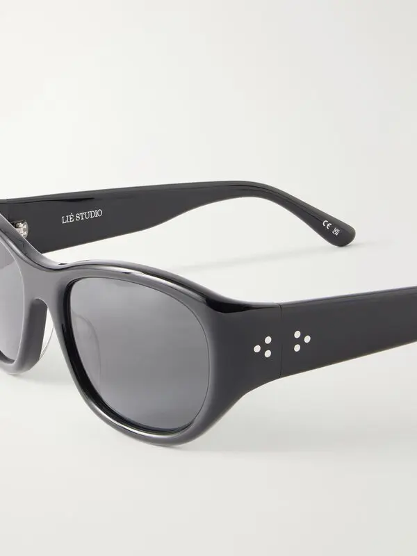 Lié Studio Lee Oval-frame Acetate Sunglasses