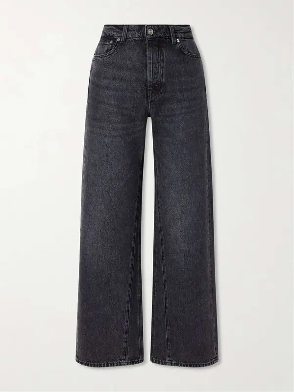 Our Legacy Treble Cut High-rise Wide-leg Jeans