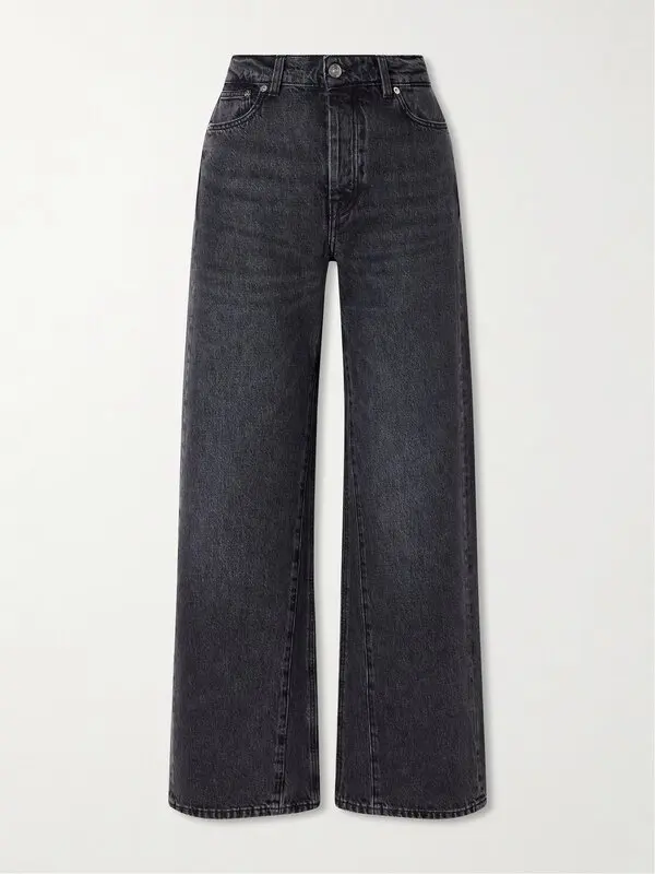 Our Legacy Treble Cut High-rise Wide-leg Jeans