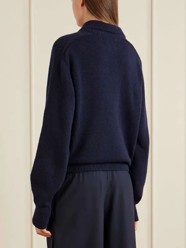 Khaite Jackson Wool And Cashmere Sweater