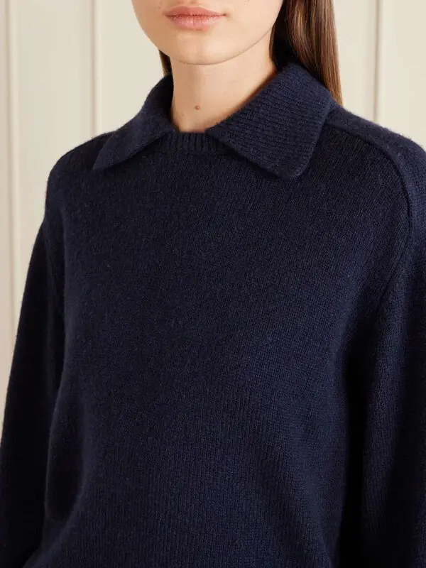 Khaite Jackson Wool And Cashmere Sweater