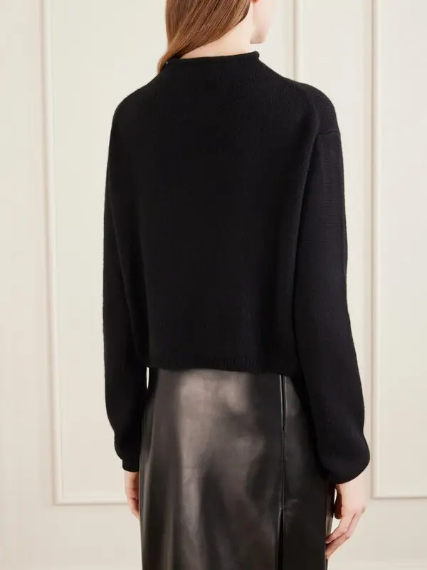 Khaite Annora Wool And Cashmere-blend Turtleneck Sweater