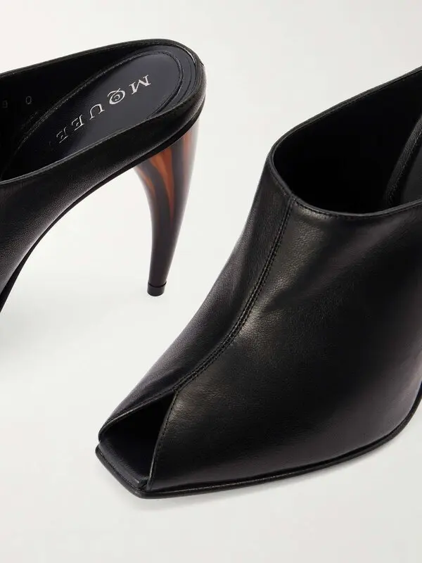 Alexander McQueen Leather Mules