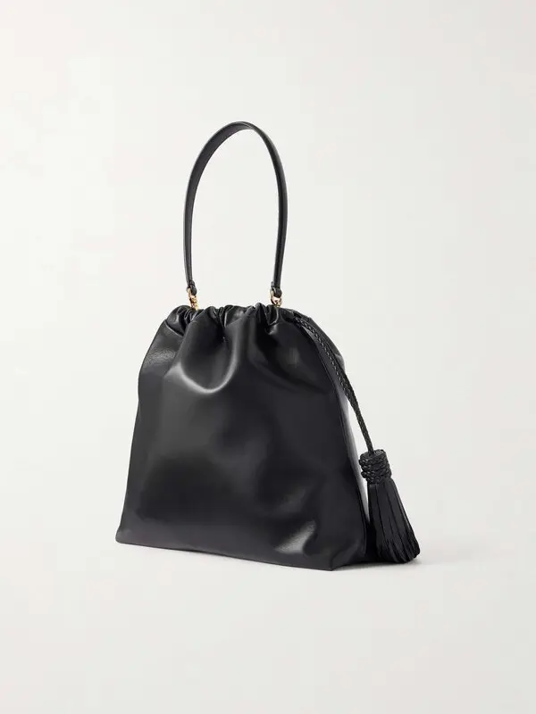 Etro Kalispera Tasseled Leather Shoulder Bag