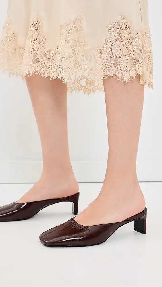 REFORMATION Inez Heeled Mules