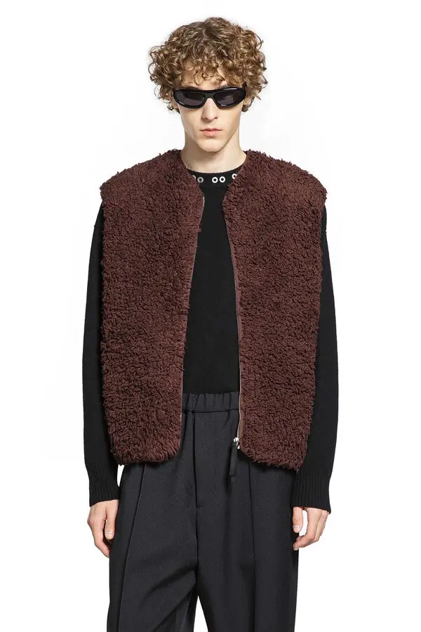 JIL SANDER Vest In Cotton