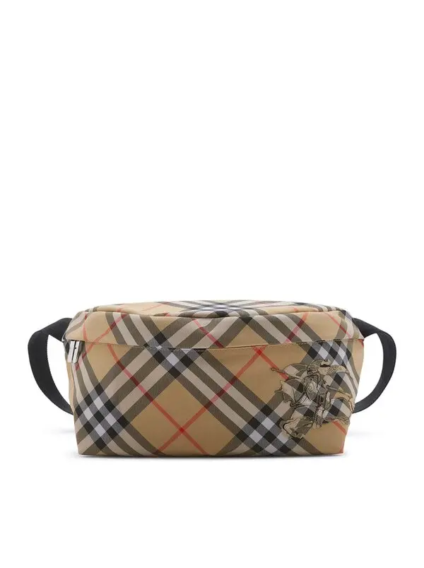Burberry Nylon Bag With Equestrian Knight Design