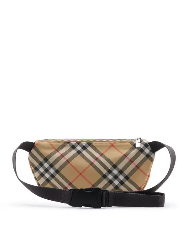 Burberry Nylon Bag With Equestrian Knight Design