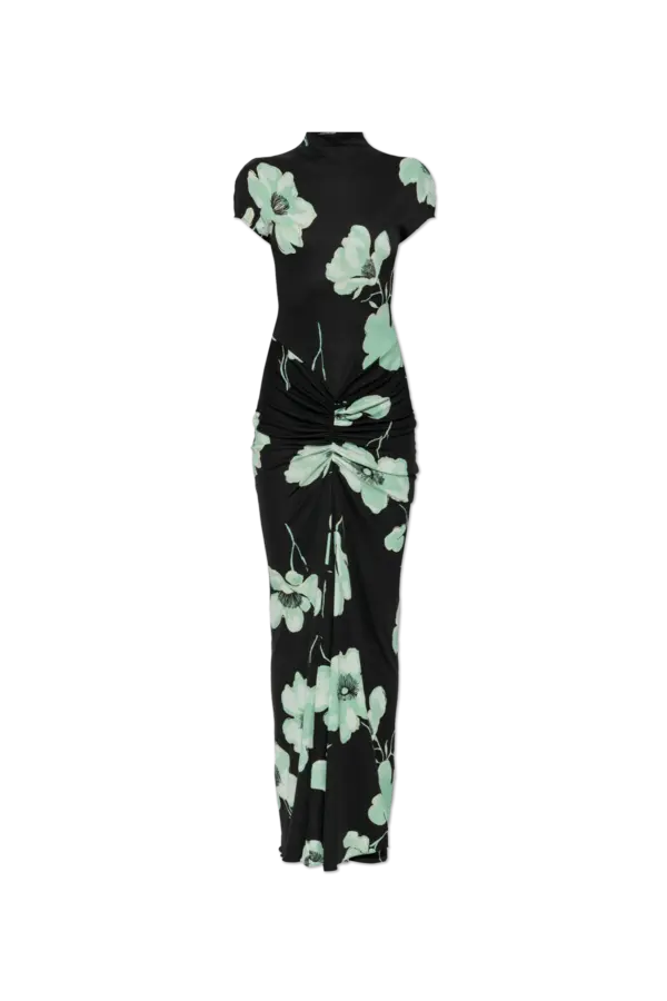 Alaïa Dress With Floral Motif