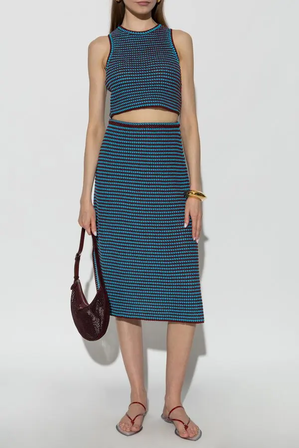 Alaïa Skirt With Side Slits