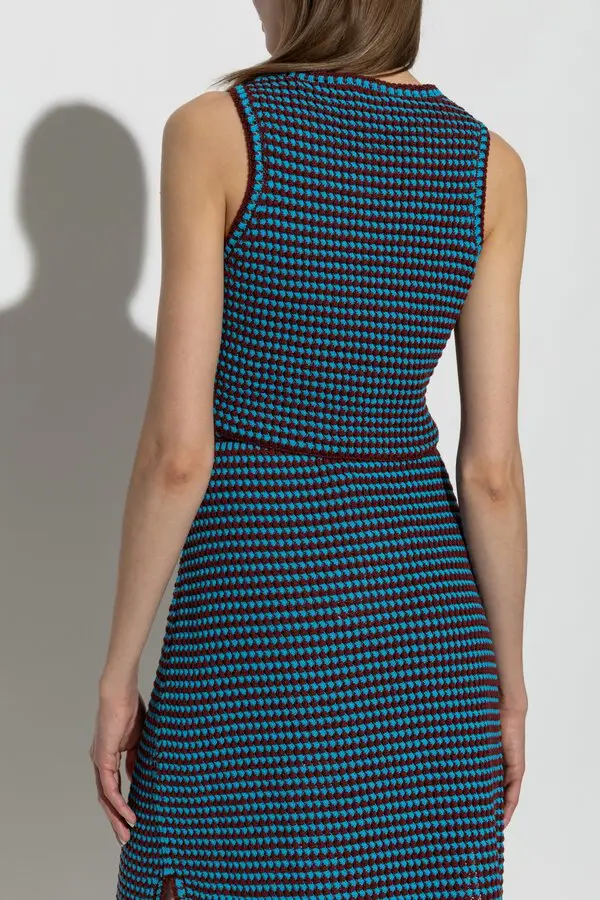 Alaïa Short Crochet Top