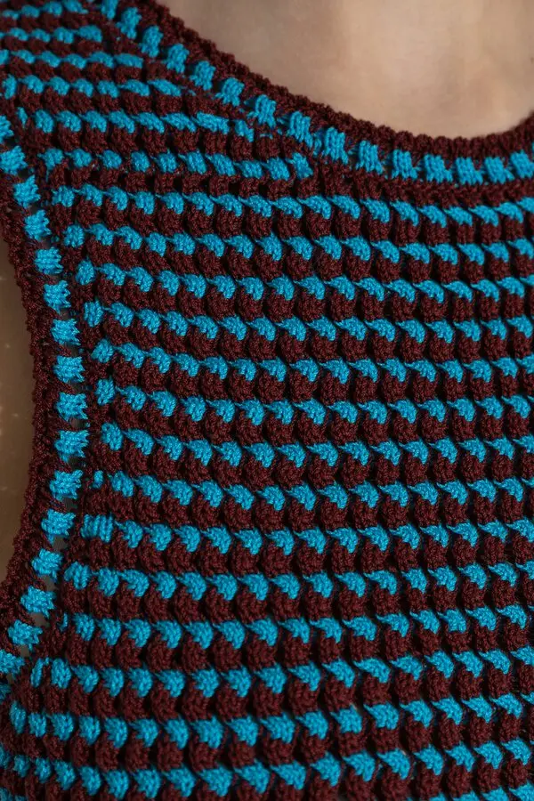 Alaïa Short Crochet Top