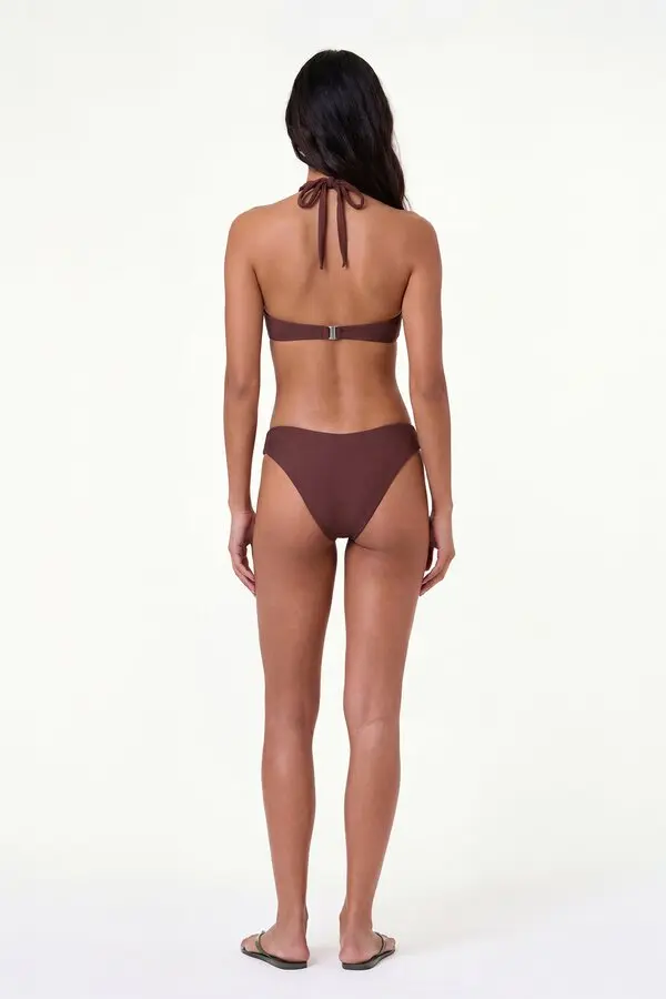 NICHOLAS Tahina Bikini Bottom - Espresso