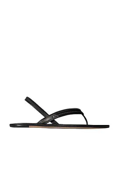THE ROW Malick Sandal Two - Black