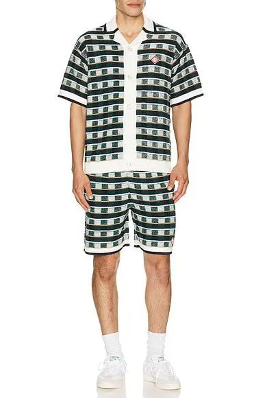 Casablanca Mosaic Knit Shorts
