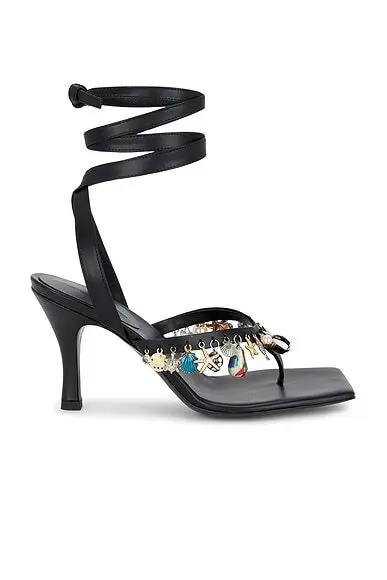 Christopher Esber Memento Charm Heel Sandals