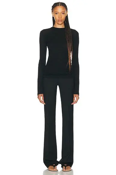 THE ROW Dantea Long Sleeve Top