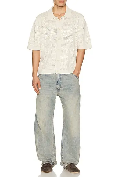CORRIDOR Pointelle Knit Shirt