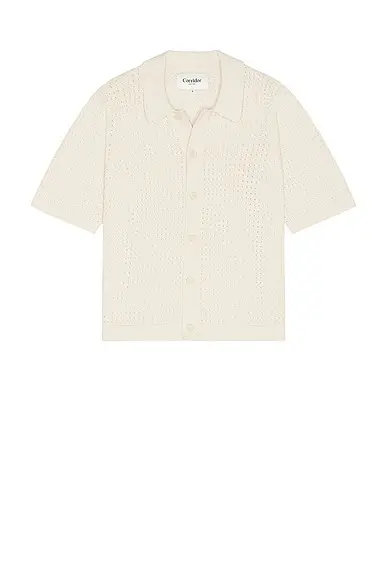 CORRIDOR Pointelle Knit Shirt