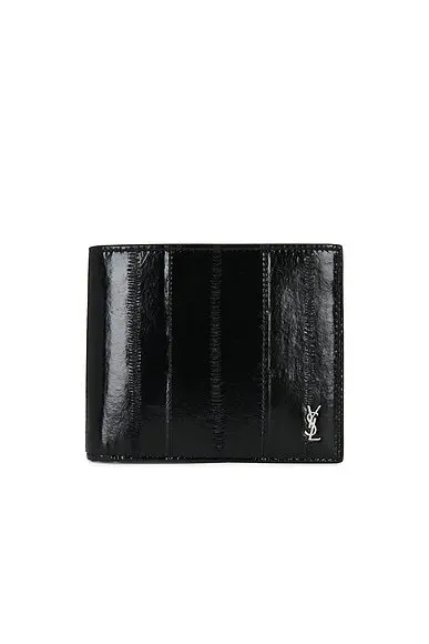 Saint Laurent East West Wallet - Black
