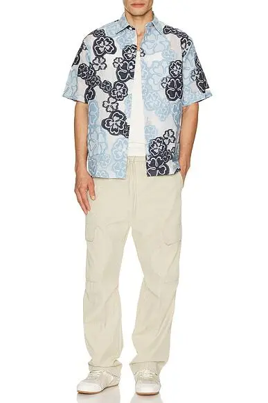 Nn07 Freddy Short Sleeve Shirt 50075 - Blue Multi