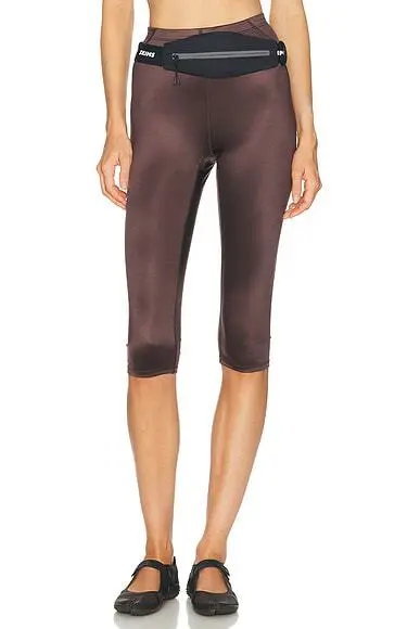 NIKESKIMS Shine Drawcord 17 Crop Tight - Phoenix