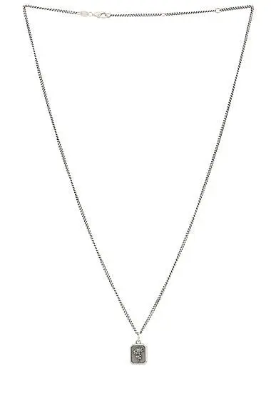 SERGE DENIMES Chrysanth Necklace - Silver