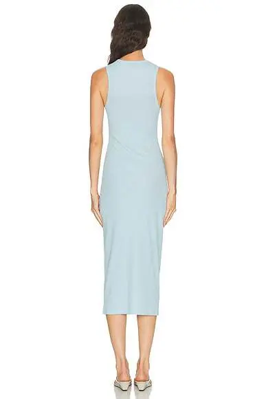 Wardrobe.NYC Ribbed Racer Dress