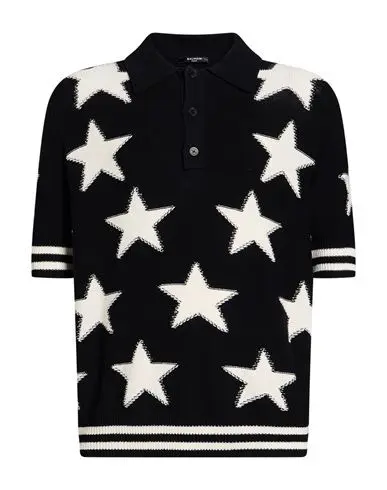 Balmain Polo Shirt Size Cotton, Lyocell, Polyamide