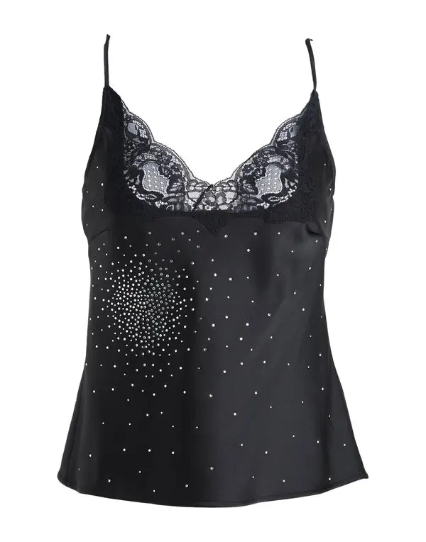 Giuseppe Di Morabito Top Size Polyester, Elastane