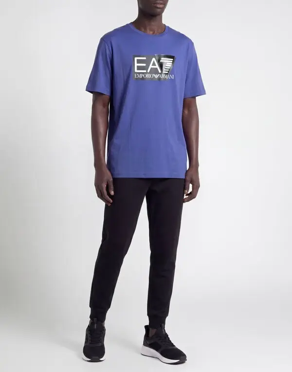 EA7 T-shirt Size Cotton - Blue