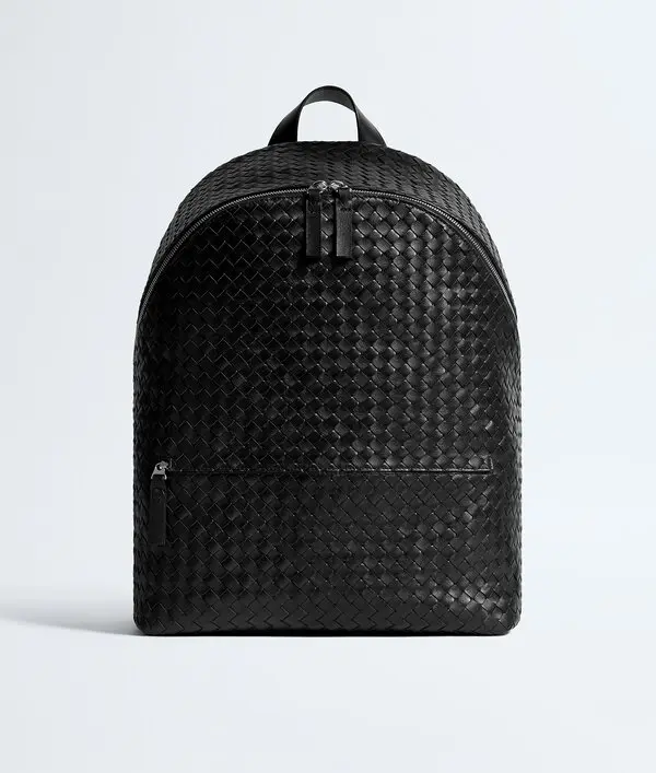 Bottega Veneta Intrecciato 1975 Backpack - Black