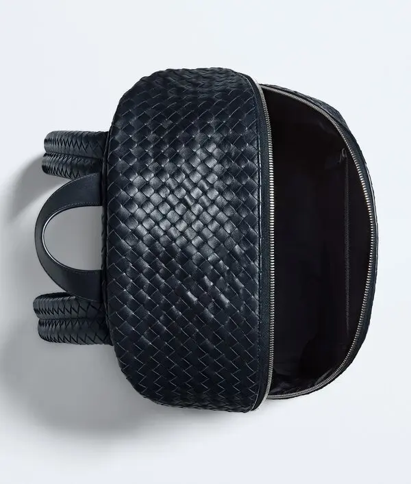 Bottega Veneta Intrecciato 1975 Backpack - Midnight