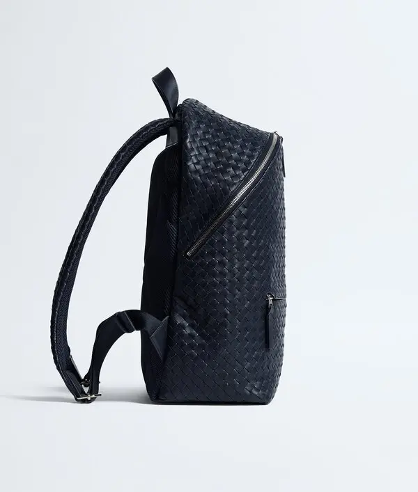 Bottega Veneta Intrecciato 1975 Backpack - Midnight