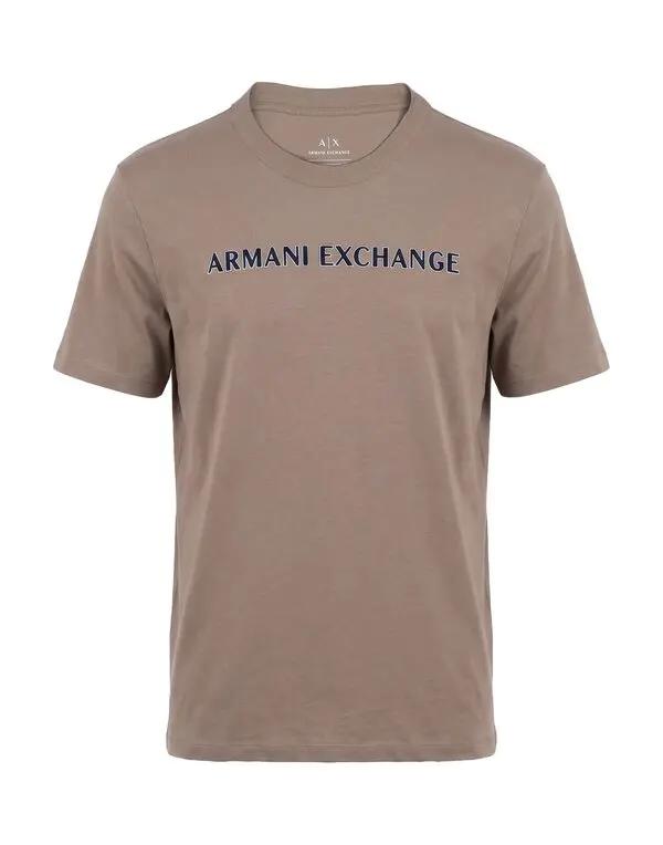 Armani Exchange T-shirt Size Cotton - Beige