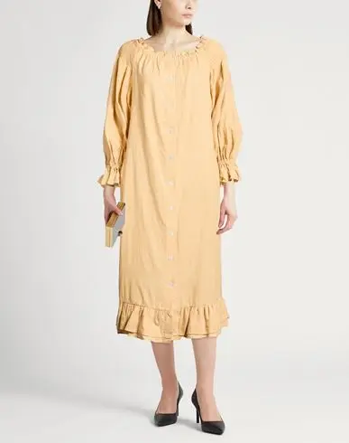 Sleeper Linen Midi Dress