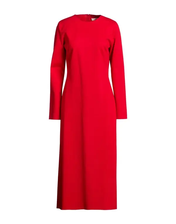 Liviana Conti Long Sleeve Midi Dress