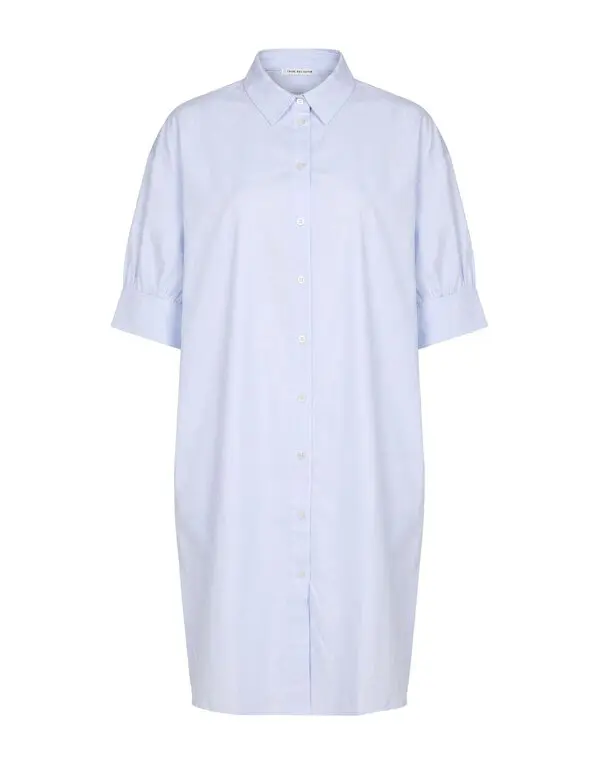 True Religion Sky Cotton Shirt Dress - Blue