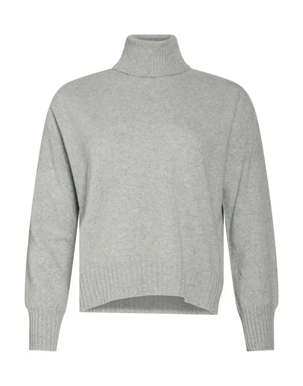 PALTO' Turtleneck Cashmere - Grey