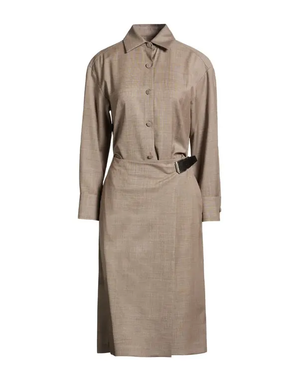 Paul & Joe Midi Dress In Virgin Wool And Elastane
