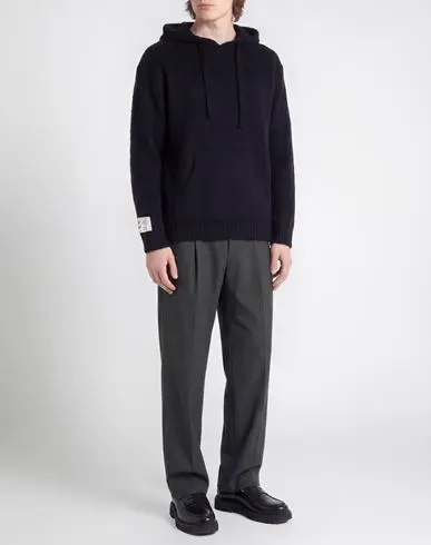 FAMILY FIRST Mohair Wool Blend Hooded Sweater