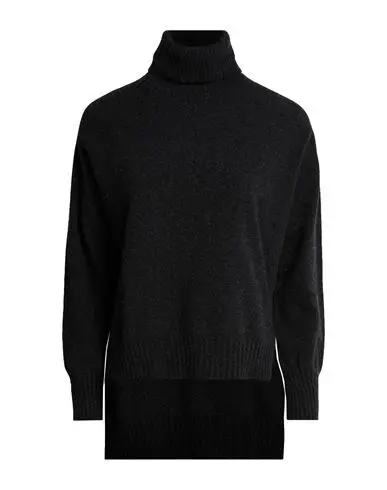 PALTO' Turtleneck Cashmere Sweater - Grey