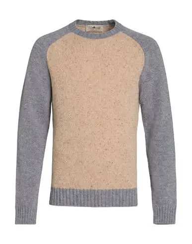IRISH CRONE Wool Sweater - Beige