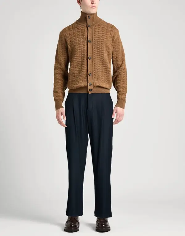 BALLANTYNE Midnight Virgin Wool Blend Flannel Pants