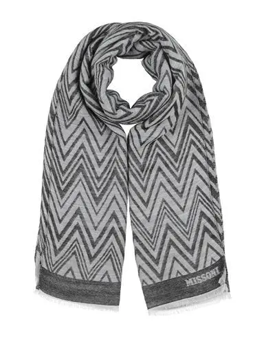 Missoni Scarf Acrylic, Modal, Viscose, Wool - Light Grey