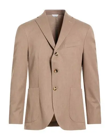 Boglioli Blazer Dark Size Cotton, Elastane - Brown